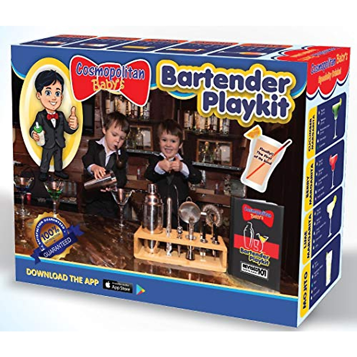Prank Gifts Inc. Bartender PlayKit Prank Gift Box Fake Prank Gag Gift Box