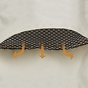 STEECA Patio Deck Box Cover Waterproof Outdoor Rectangular Storage Bench Cover 46L x 22W x 24H inch