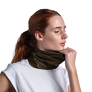 Buff Coolnet Uv+Insect Shield Solid Military Coolnet Uv+ Insect Shield - Green, One Size