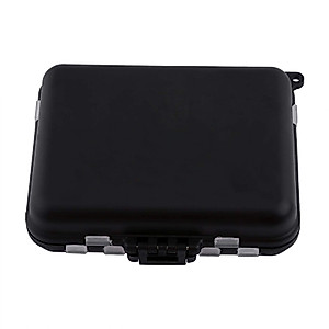 Tackle Boxes, Waterproof Fishing Tackle Storage Organizer with Dividers Handle Thicker Frame Portable Fishing Tools Container Tray Fishing Accessories Parts Box for Freshwater Saltwater