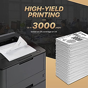 MoNiBloom Compatible TN760 TN730 High Yield Toner Cartridge Replacement for Brother HL-L2350DW HL-L2370DW HL-L2370DWXL HL-L2390DW HL-L2395DW MFC-L2710DW MFC-L2730DW MFC-L2750DW Printer, Black, 4 Pack