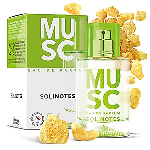 SOLINOTES Musk Perfume for Women - Eau De Parfum | Delicate Floral and Soothing Scent - Made in France - Vegan - 1.7 fl.oz