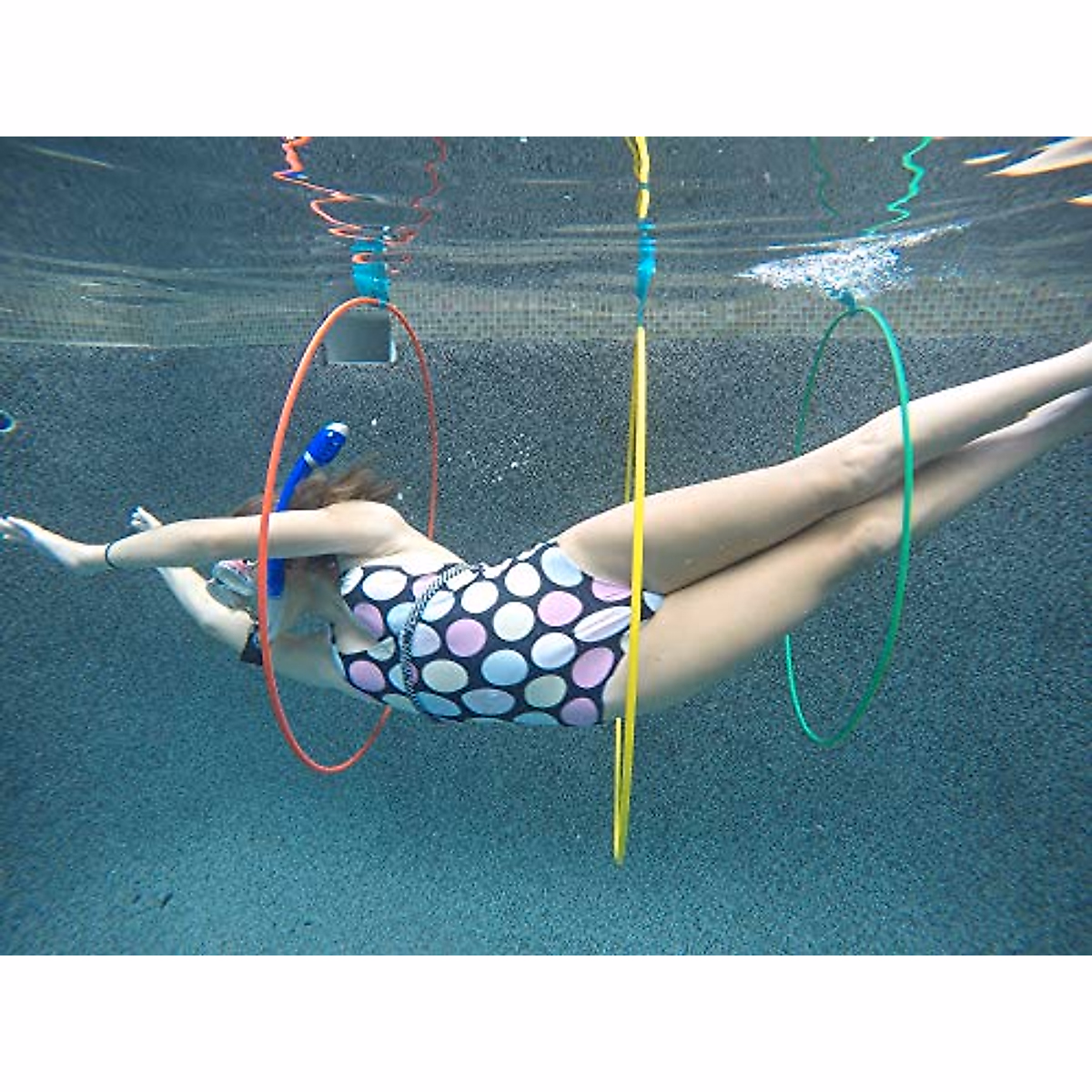 Water Sports Swim Thru Rings, Swimming Pool Toys for Summer Activities and Outdoor Games, Assorted Pack