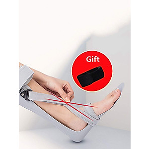 Drop Foot Support Splint - Ankle Foot Orthosis Support - AFO Brace for Foot Drop, Plantar Fasciitis & Achilles Tendonitis,Left,L