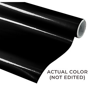 VViViD DECO65 Craft Vinyl Gloss Green + Gloss White + Gloss Black 3 Rolls of 7ft x 11.8" - M0