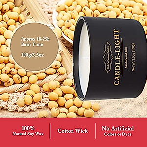 Gifts for Women,Men,Candles for Home Scented, Funny Romantic Gifts,Online Dating Present, Birthday, Christmas Thanksgiving Gifts for Colleagues,Mom and Wife,3.5oz（4Packs）