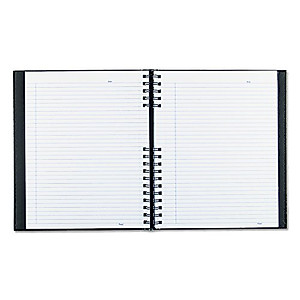 Blueline NotePro Notebook, Black, 11 x 8.5 inches, 300 Pages (A10300.BLK)