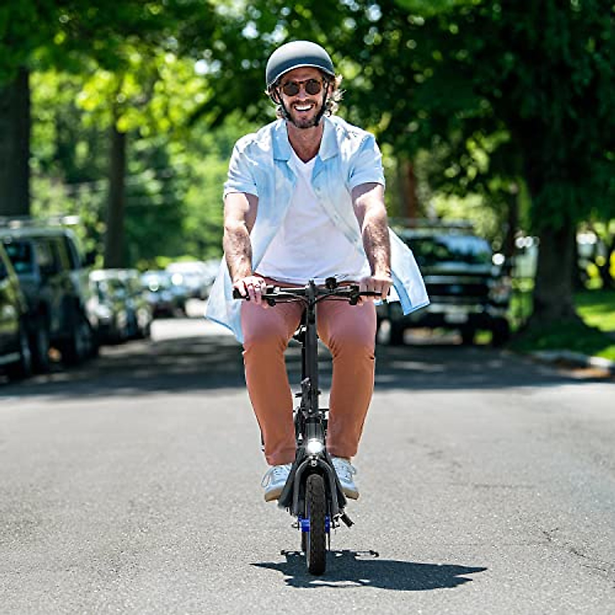 Jetson Ryder Electric Scooter, 15.5 MPH, 12 miles Max Range, Twist Throttle, 250-Watt Motor, Adjustable Seat, Foldable Handlebar, Rear Basket, Ages 12+, Gray, JRYDER-GRY