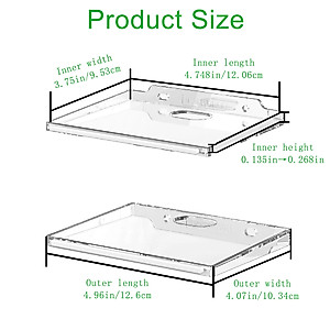 TERDEWE (12 Pack) Clear Floating Wall Shelf, Wall Floating Shelves for Funko Pop, Action Figures,Security Cameras, Baby Monitors, Speakers or Any Small Accessories.