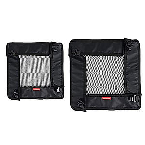 BESPORTBLE 2Pcs Outdoor Storage Bags Table Organizing Mesh Bags Storage Containers Camping Accessories