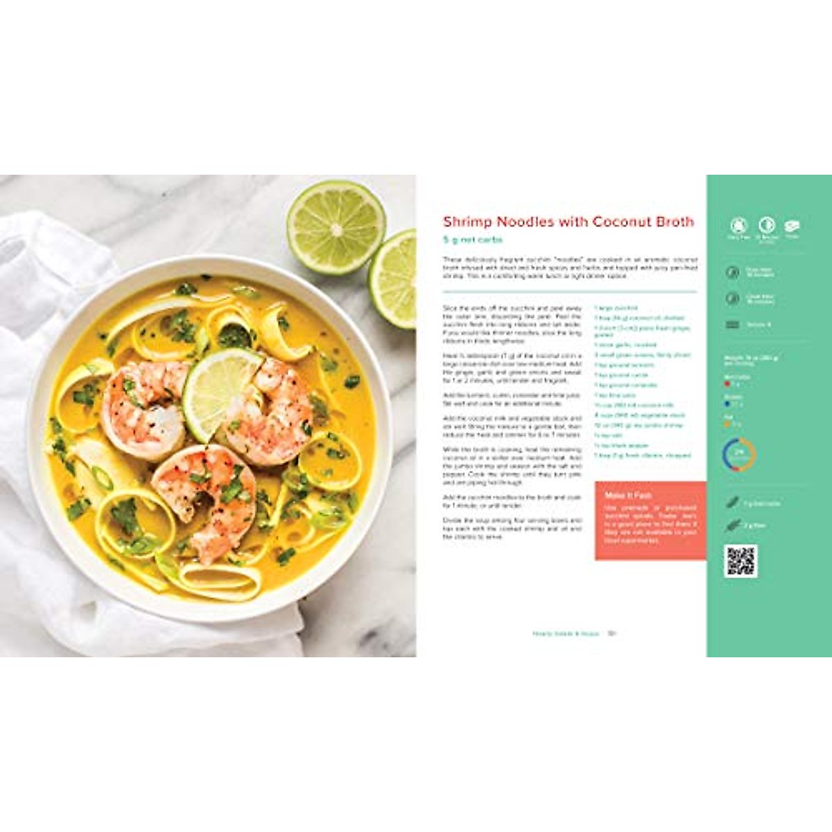 Carb Manager's Keto Diet Cookbook: The Easiest Way to Lose Weight Fast with 101 Recipes That You Can Track with QR Codes