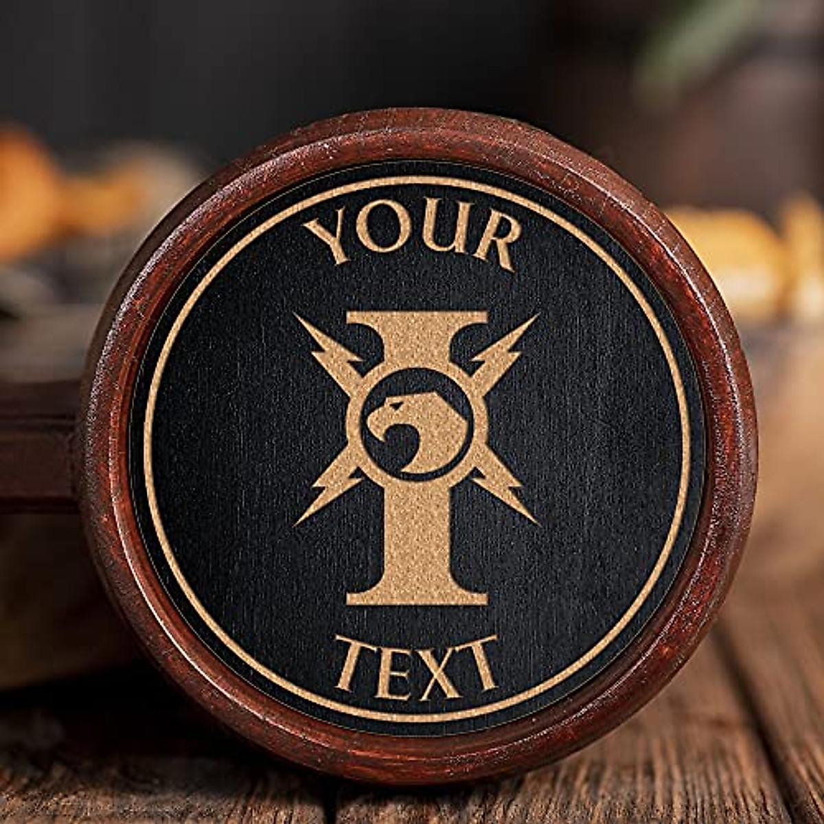 Adeptus Custodes Beer Stein, Personalized 40k Wooden Beer Mug, Custom Beer Stein, Gamer Gift, Gamer Tankard, Gift for Men, Gift for Him