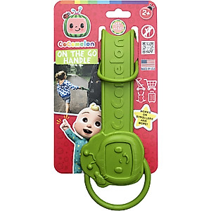 Tagalong Cocomelon Stroller Accessory for Child Safety | Toddler Must Have to Keep Kids Close | Toddler Travel Accessory - Links to Strollers, Backpacks, Shopping Carts - Disney Trip Essential