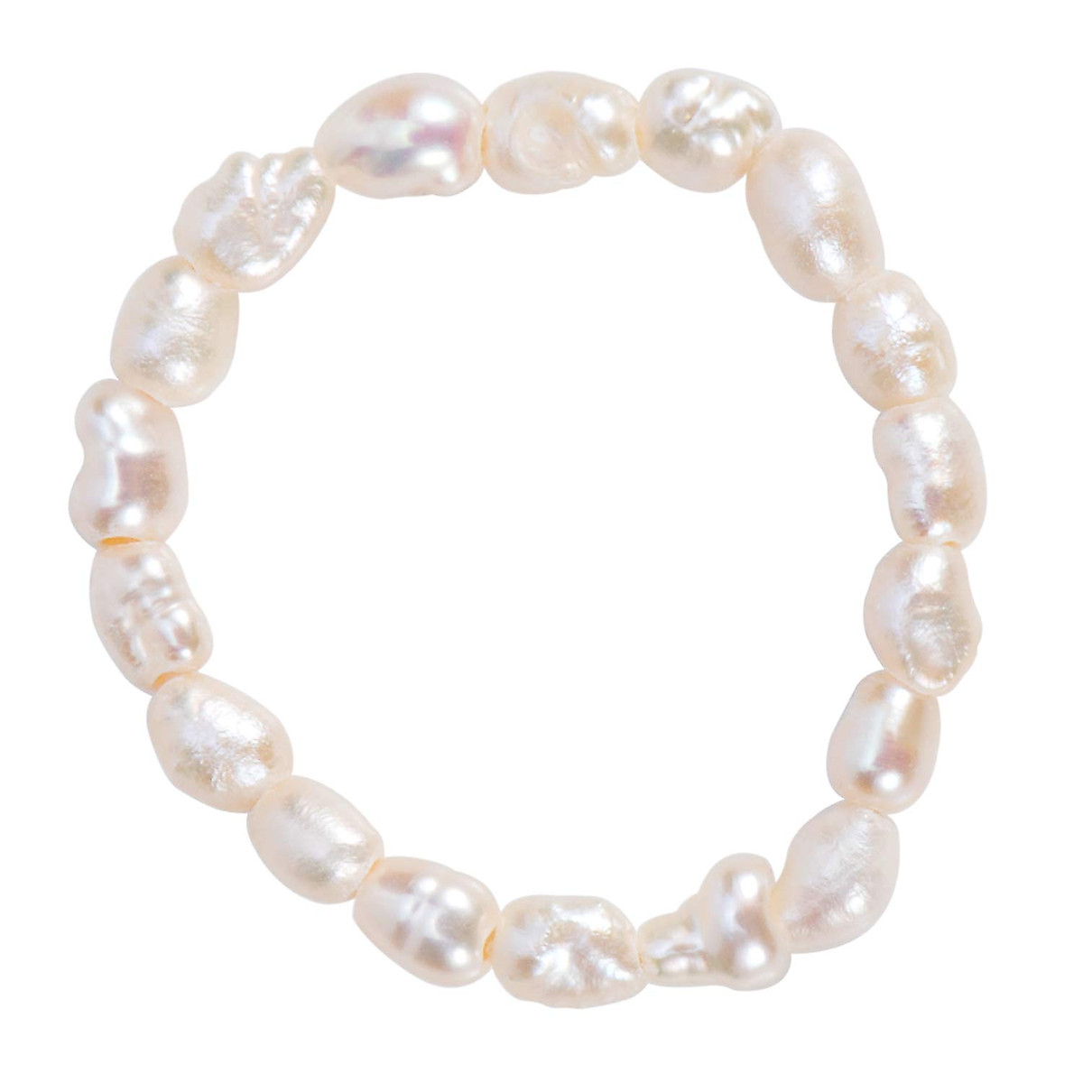 Aurelia Mae Tiny Baby Pearl Band Delicate Rice Pearl Stretch Ring Minimal Stackable Ring (7)