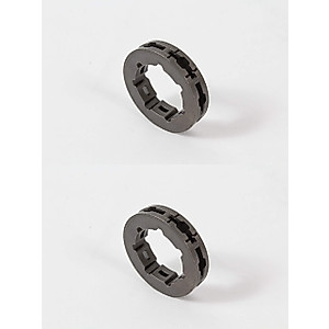 2 Pack Genuine Husqvarna 640200214 Sprocket Rim 3/8" 7 Teeth STD 7 Spline OEM