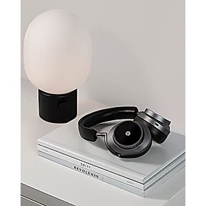 MASTER & DYNAMIC MW75 Active Noise-Cancelling (ANC) Wireless Headphones ñ Bluetooth Over-Ear Headphones with Mic, Gunmetal/Black Leather