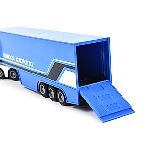Sunny Days Entertainment Big Rig – Lights and Sounds Pull Back Toy with Friction Motor | Receive Either The Airplane Transport Semi or Oil Tanker | Color May Vary – Maxx Action