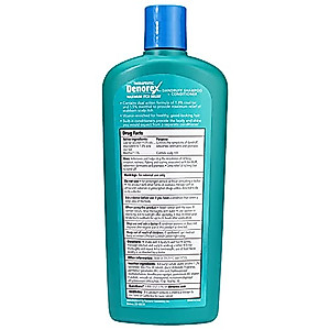 Denorex Therapeutic Maximum Itch Relief Dandruff Shampoo & Conditioner, Formulated with Menthol to Relieve Scalp Irritation, 10oz