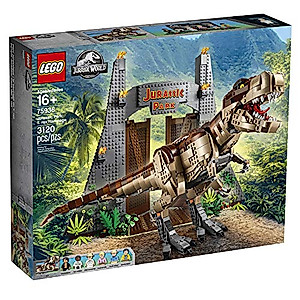 LEGO Jurassic World Jurassic Park: T. rex Rampage 75936 Building Kit (3120 Pieces)