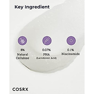 COSRX Low pH Good Night Soft Peeling Gel, 4.05 fl oz / 120ml | Mildly Exfoliating PHA | Skincare for Sensitive Skin with Natural Cellulose, Radiating, Cleansing