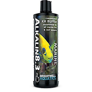 Brightwell Aquatics Alkalin8.3 - Concentrated KH Buffer Supplement for All Marine and Reef Aquariums