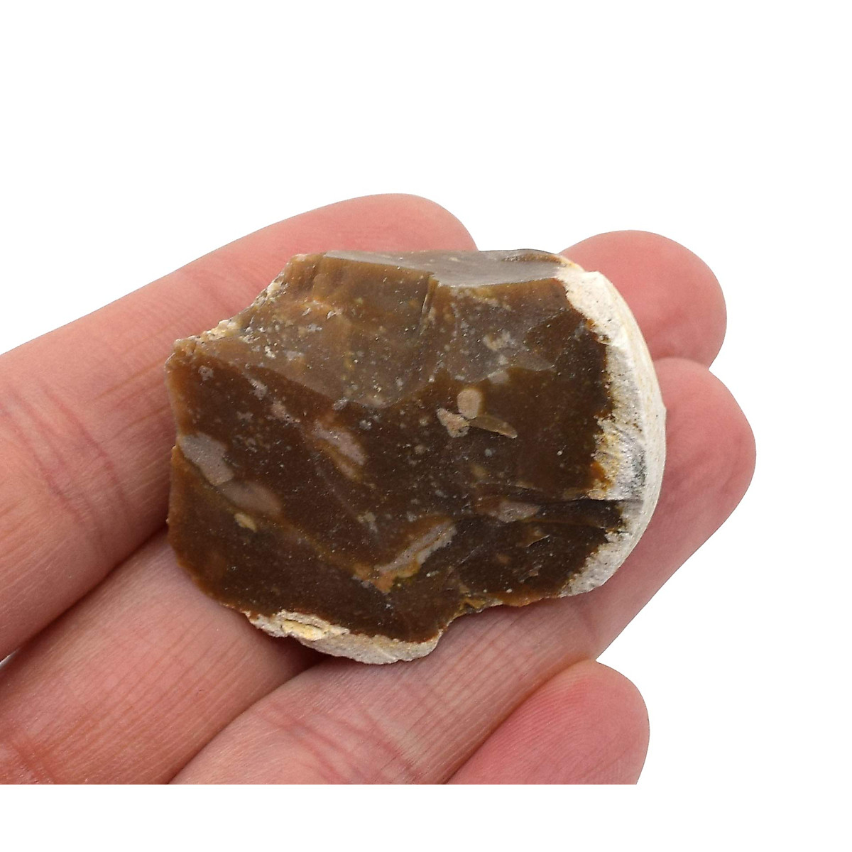 EISCO Raw Chert, Mineral Specimen - Approx. 1" - Geologist Selected & Hand Processed - Great for Science Classrooms