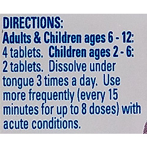 Hyland’s Cold Relief, Cell Salts #3 Calcarea Sulphurica 6X Tablets, Natural Homeopathic Relief of Colds, Sore Throat, Acne, 500 Count