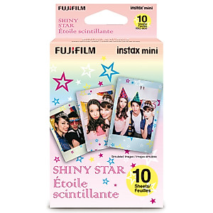 Fujifilm Instax Mini Shiny Star Film - 10 Exposures