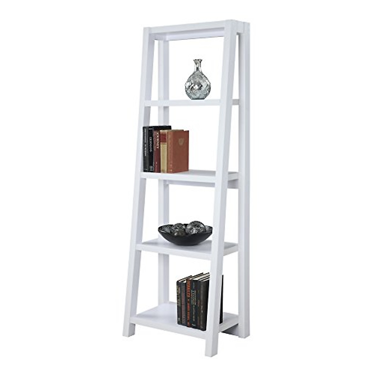 Convenience Concepts Newport Lilly Bookcase, White