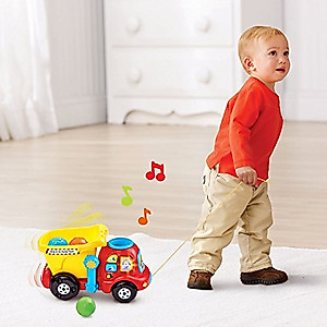 VTech Drop and Go Dump Truck, Yellow