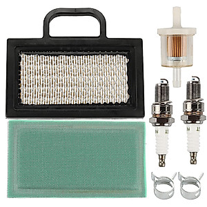 QDYZPP Air Filter For B-S 445777-0231-E1 40F777 40G777 40H777 44M777 Lawn Mower Engine