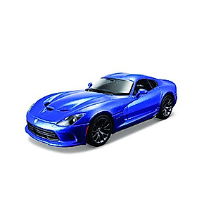 Maisto 1:24 Scale Assembly Line 2013 SRT Viper GTS Diecast Model Kit (Colors May Vary)