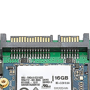 Tudin M.2 SSD, Compact Portable 2 in 1 Plug and Play high Capacity M.2 SSD Portable Adapter for Home Office 16GB