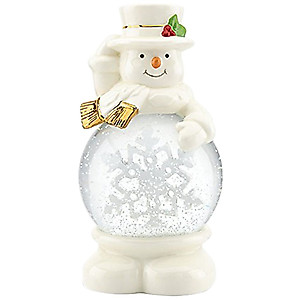 Lenox Let it Snow Snowman Snowglobe