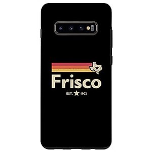 Galaxy S10+ FRISCO City Vintage Established 1902 Frisco Case