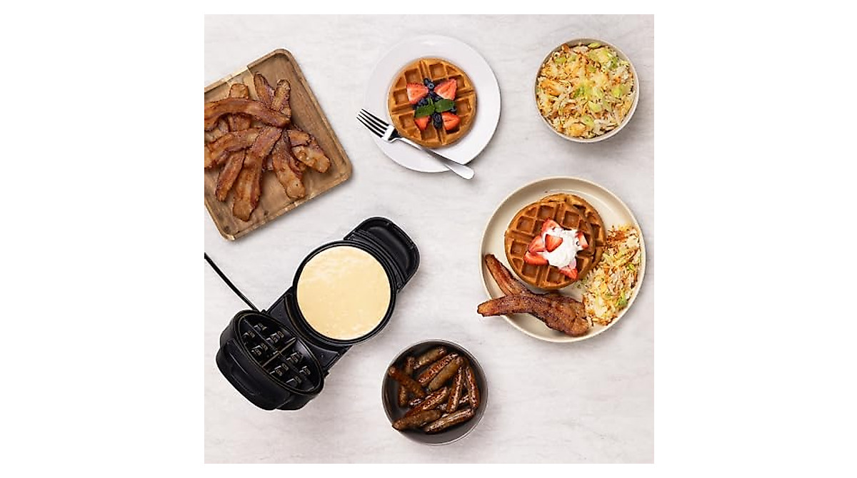 Presto 03517 Flip Belgian Waffle Maker - Perfect Breakfast
