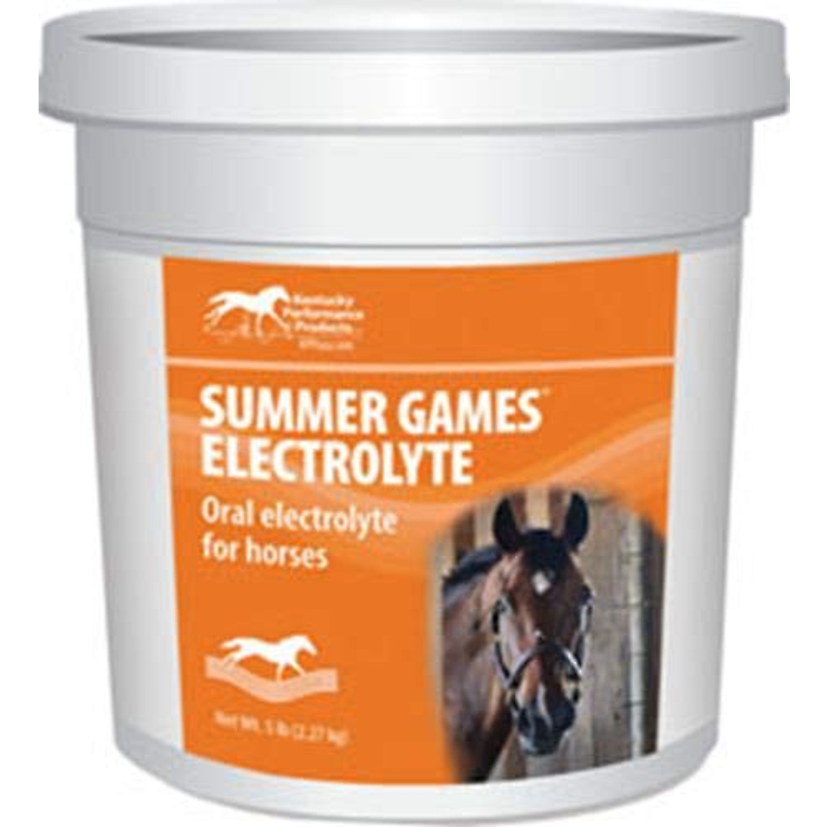 Kentucky Performance Products Summer Games Electrolyte Horse Supplement, 5 Pound Container
