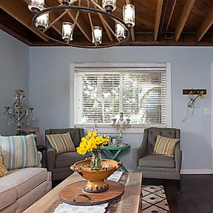 SumVibe E17 LED Bulb,5W 50W Equivalent, Daylight White 6000K, G14 LED Bulbs E17 Intermediate Base for for Ceiling Fan,Non-Dimmable, 4-Pack