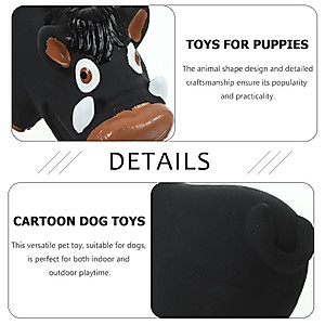 Squeaky Latex Dog Toys Small Dog Squeaky Toy - Wild Boar Screaming Pig Dental Chew Toy for Puppies and Small Dogs - Pet Toy and Puppy Chew Toy
