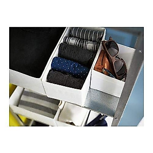 SKUBB Storage Organiser, White Set Of 6