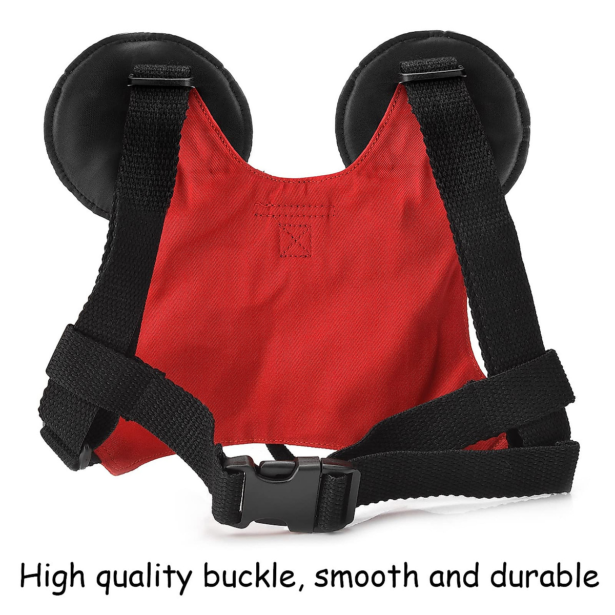 Toddler Leash & Harness, Yimidear Child Anti Lost Leash Baby Cute Safety Harness Belt Strap Hold Kids Close While Walking for Boys and Girls(Red)