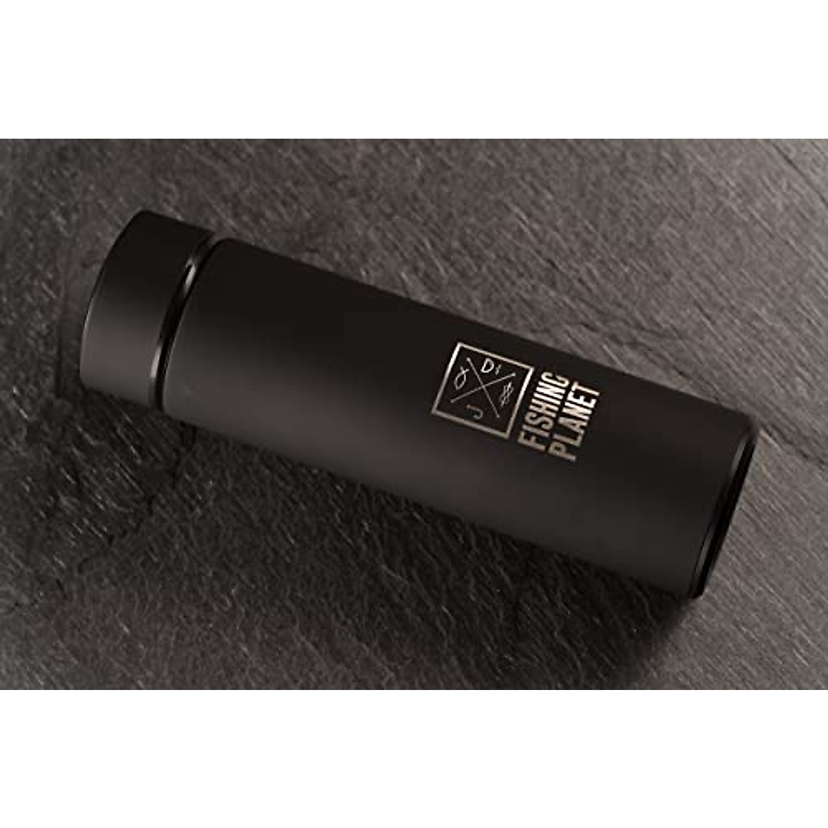 Fishing Planet Insulated Bottle - Stainless Steel Thermo Bottle 17-Ounce for Hot and cold Water Tea Coffee