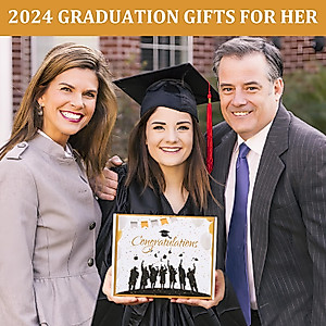 AYGE Graduation Gifts for Her 2025, Class Of 2025 Gifts, Graduation Gifts, Congratulation College High School Tumbler Travel Gifts Set, w/20 oz Tumbler