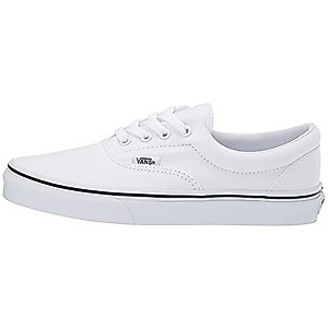 Vans Unisex Era Sneakers, True White, Size 6.5
