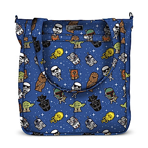 JuJuBe New! Be Light - STAR WARS™ Galaxy of Rivals, Tote, Large Baby Diaper Bag w/Changing Pad, Travel Bag for Boy or Girl, Lightweight Backpack for Baby Essentials, Baby Bottles, Diapers, Pacifiers