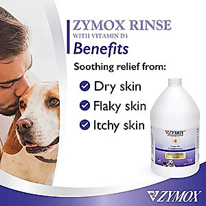 ZYMOX Leave-in Conditioner with Vitamin D3 for Cats & Dogs, 1gal