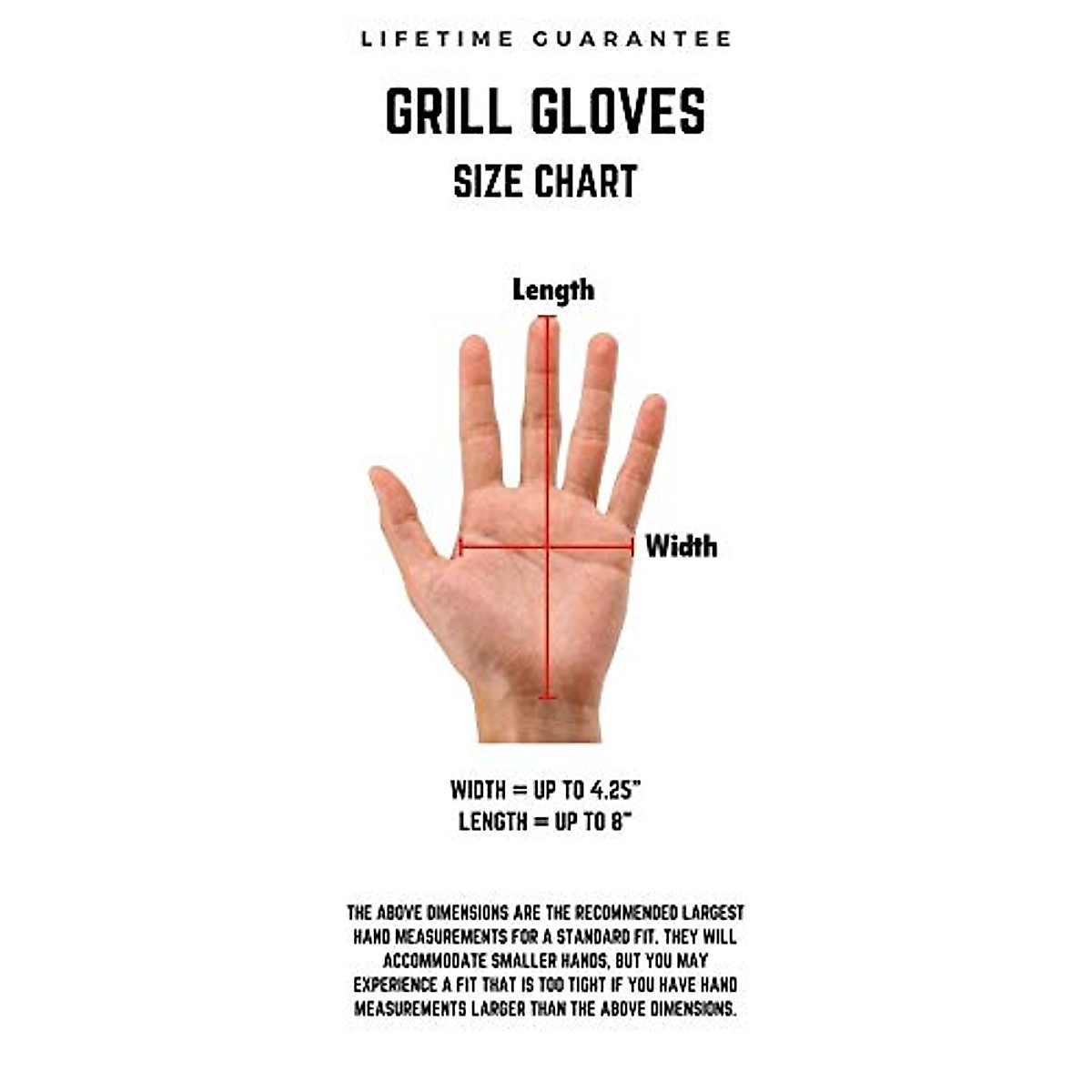 GRILL SERGEANT Grill Oven Gloves, 18”, M/L - 950℉, Smoker, Oil Resistant, Heat Resistant, Oven, BBQ, Grilling, Cooking Barbecue Gloves, Waterproof, Neoprene, Grab Hot Food Directly From Your Grill