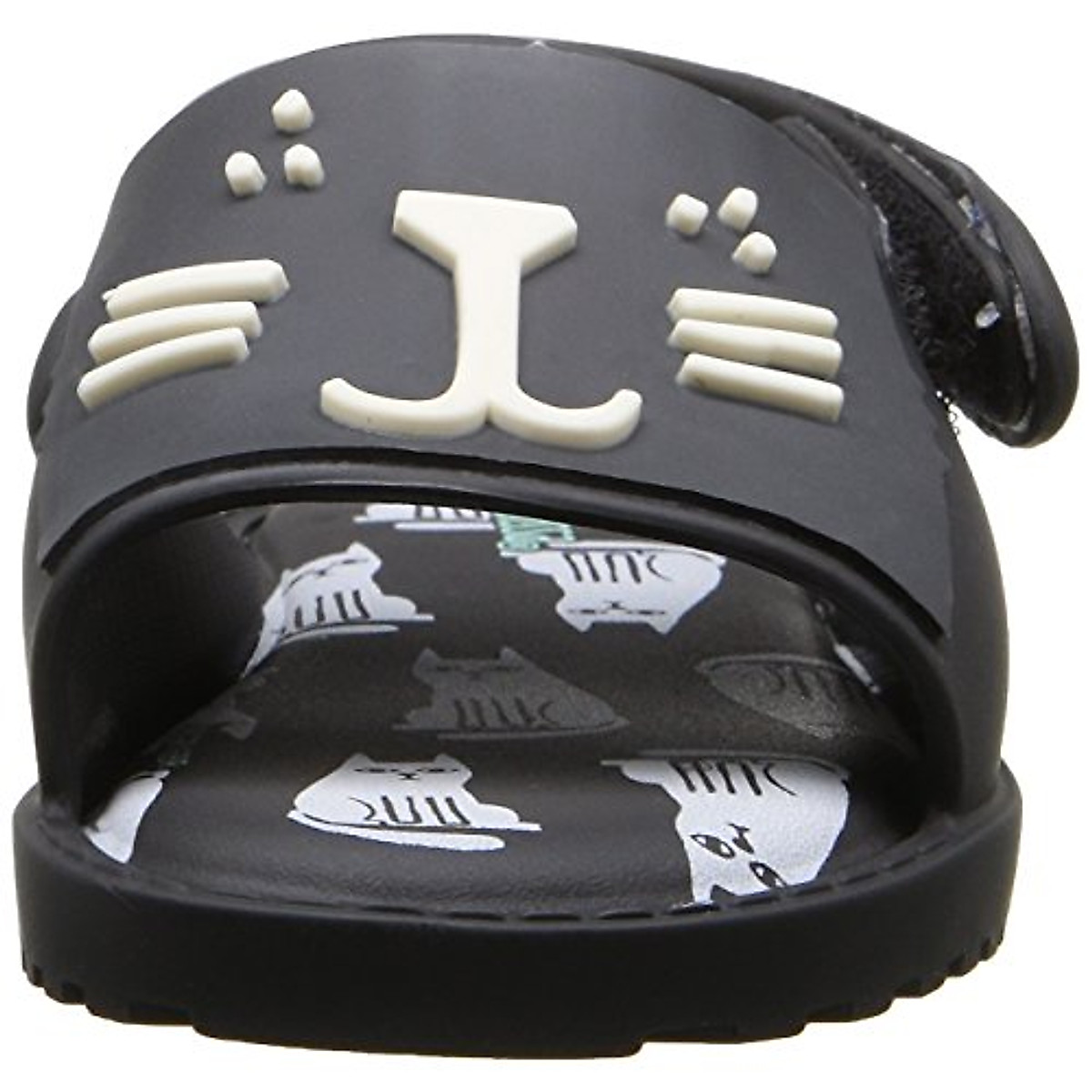 Mini Melissa Girl's Mini MIA + FABULA Mary Jane, Black, 5 M US Toddler