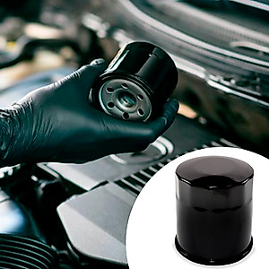 HQRP Oil Filter compatible with John Deere 112L, LX172, LX176 Lawn Tractors (with Kawasaki engines); F510, Z925A, Z930A, Z950A, Z960A, Z970A ZTrak Mowers