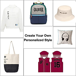 Heat Transfer Vinyl Black HTV Vinyl - 12" x 25FT Black HTV Vinyl Rolls, Black Iron on Vinyl for Cricut & Silhouette Cameo - Easy to Cut & Weed for Heat Vinyl Design